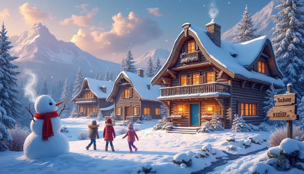 Les chalets atypiques en hiver : un vrai bonheur - Swiss tiny chalet