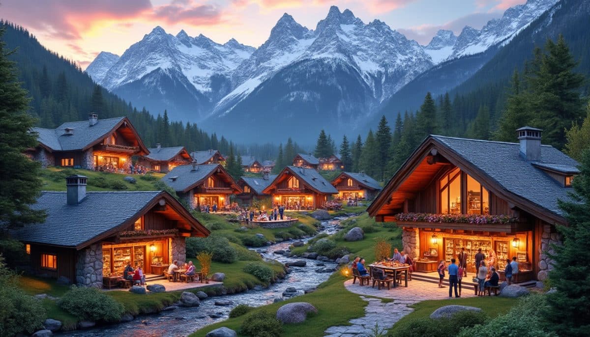 Les chalets atypiques et leur impact sur la communauté locale - Swiss ...